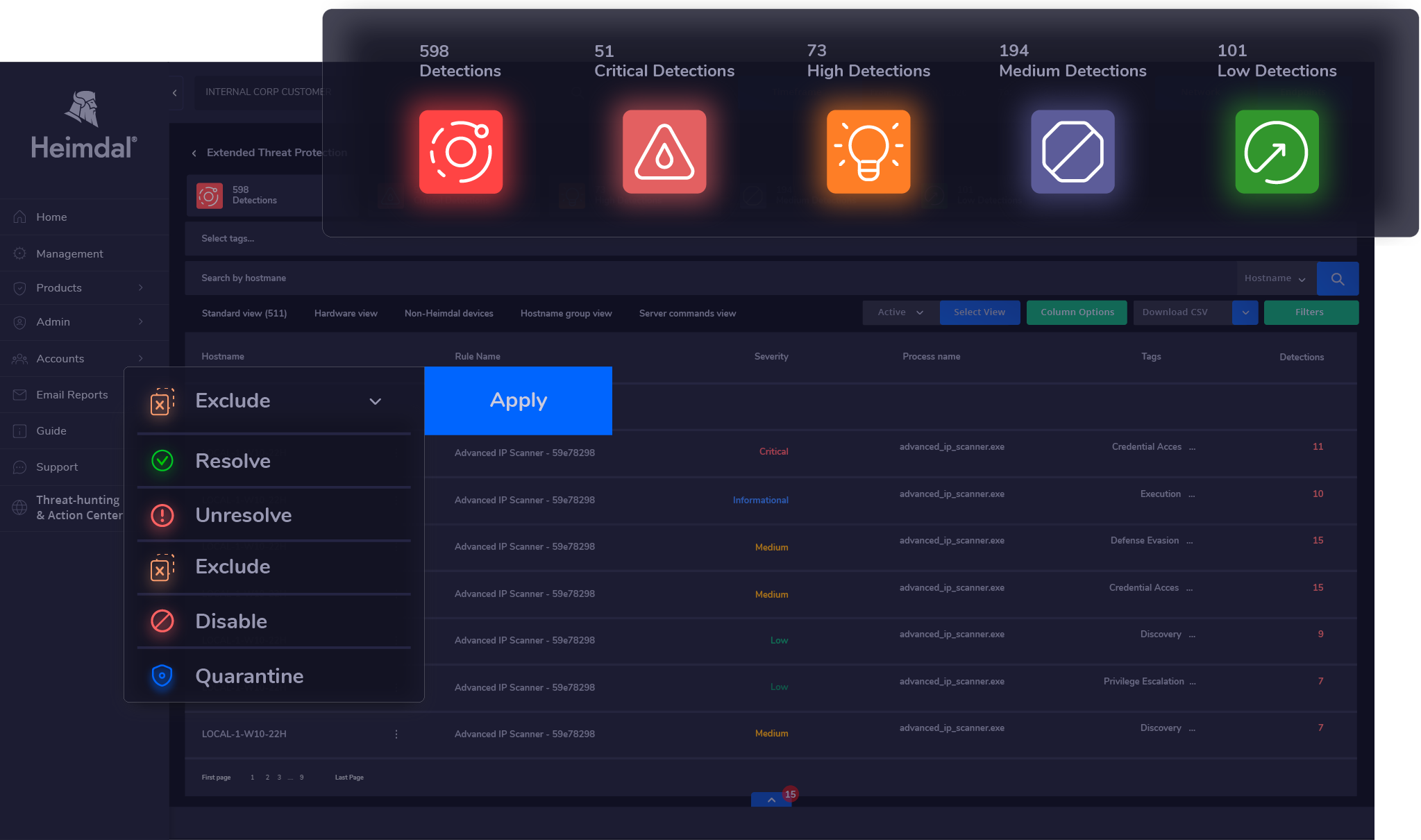 Next-Gen Antivirus, Firewall & MDM | Heimdal Security